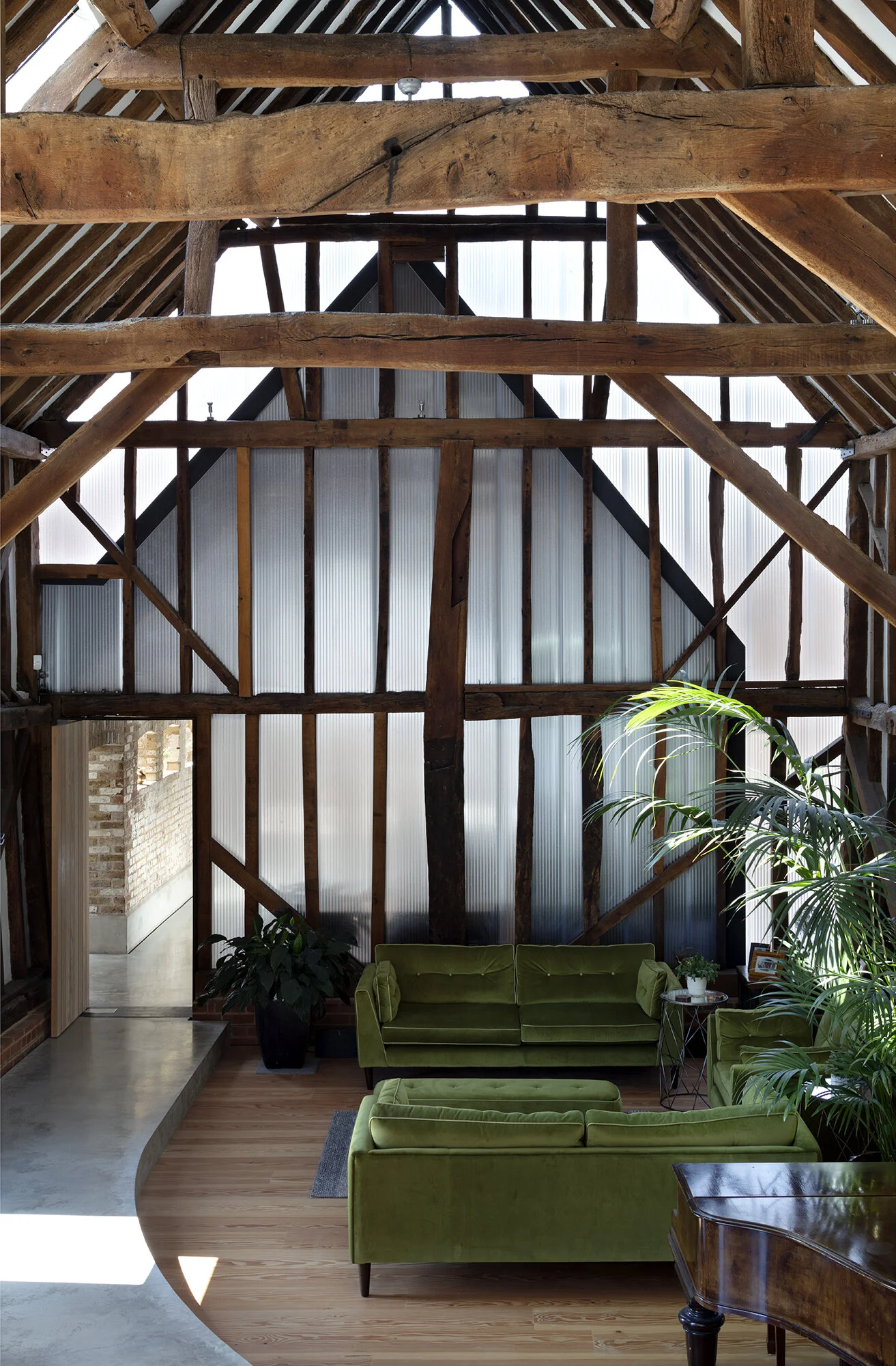 Oxhey Hall Barn, Watford, London — Fletcher Crane Architects