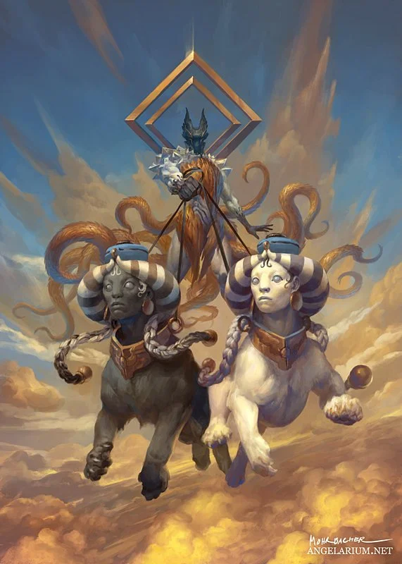 VII The Chariot — Angelarium: The Encyclopedia of Angels