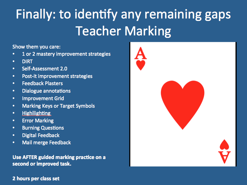 Reclaim your Marking — Love Learning Ideas