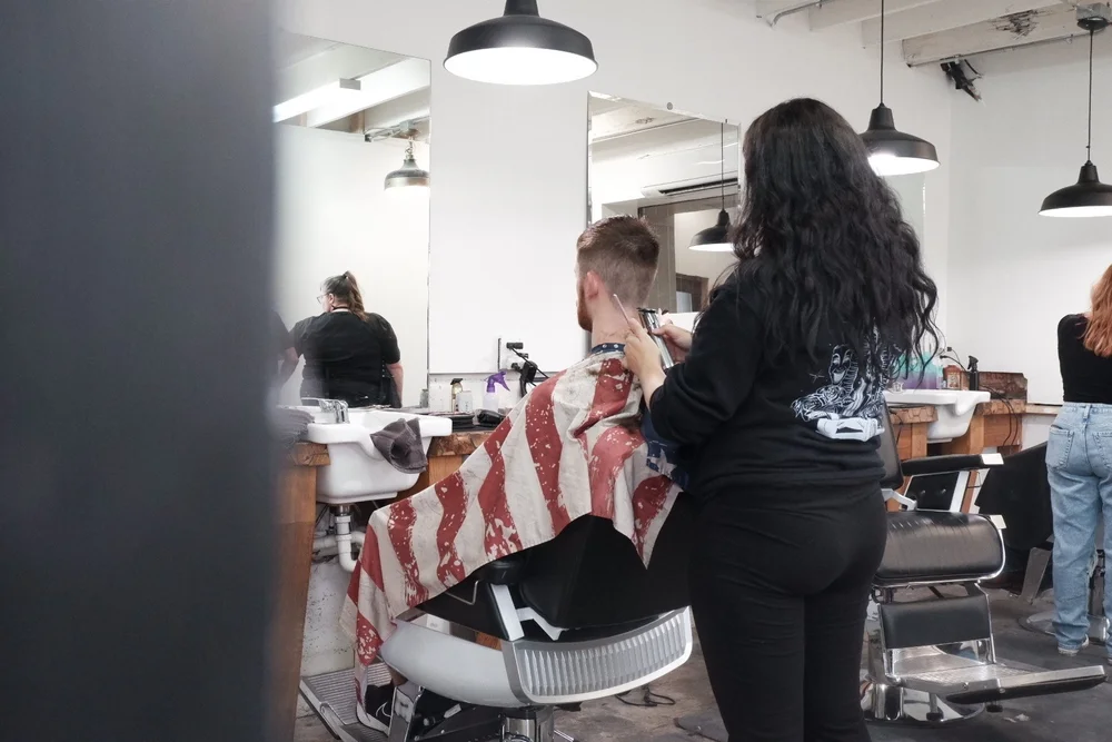 Downtown Kansas City, BuffaloMane Barber Shop — BUFFALO MANE