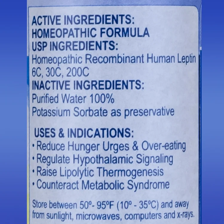 Leptin — PRESCRIPTION LAB COMPOUNDING PHARMACY