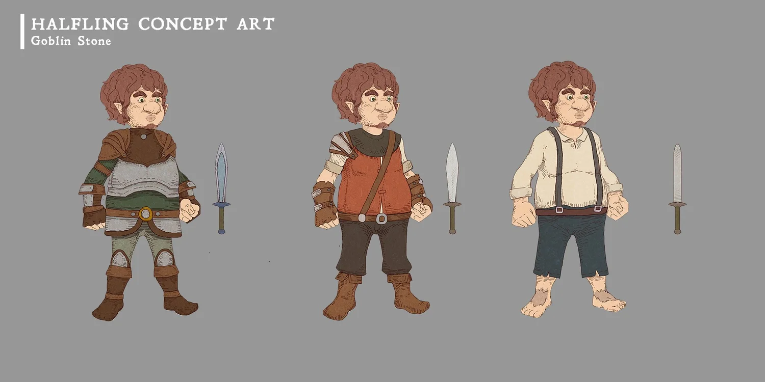 Halfling Concept Art