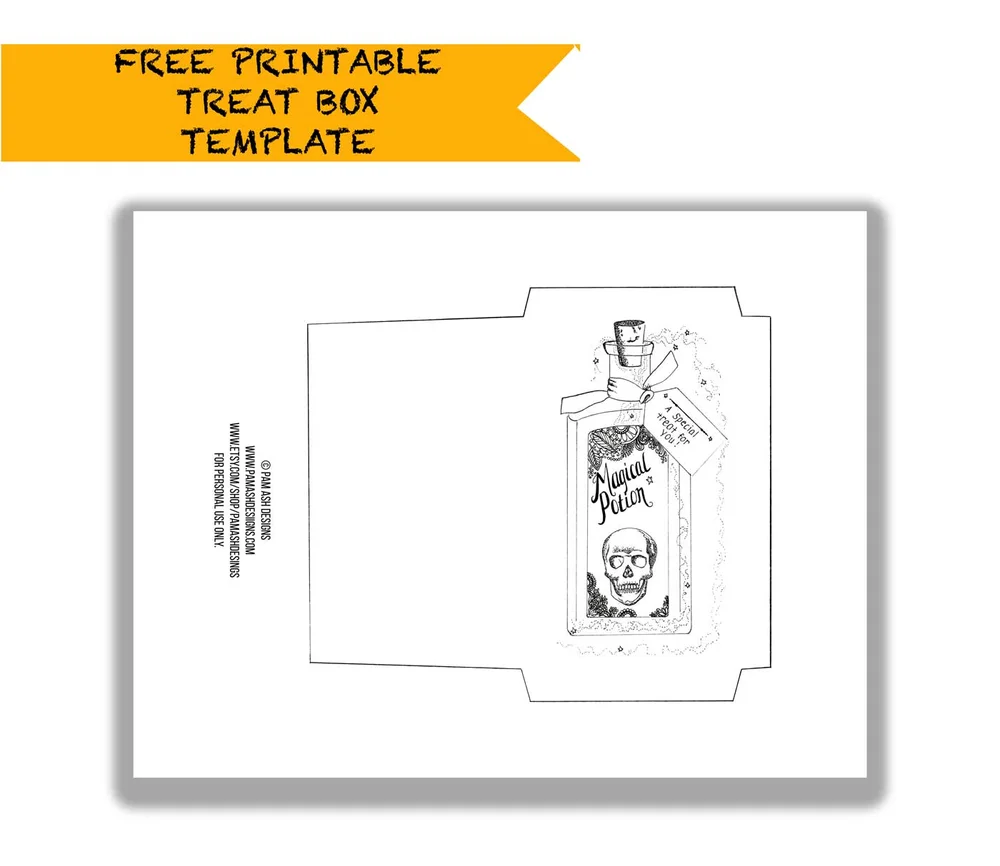 RING IN OCTOBER WITH A FREE PRINTABLE TREAT BOX AND TUTORIAL — Pam Ash ...