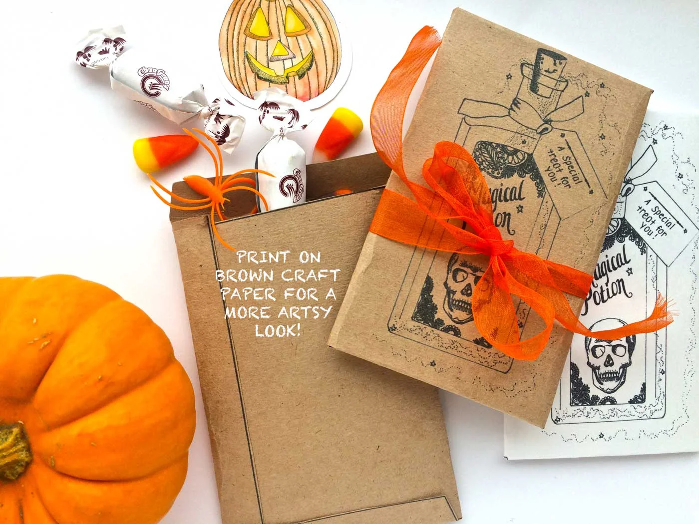RING IN OCTOBER WITH A FREE PRINTABLE TREAT BOX AND TUTORIAL — Pam Ash ...