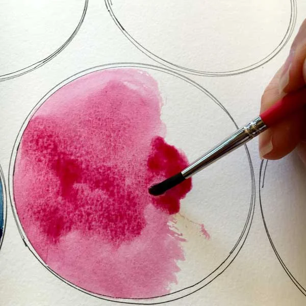 WATERCOLOR SPECIAL EFFECTS: ALCOHOL AND WATERCOLOR — Pam Ash Designs