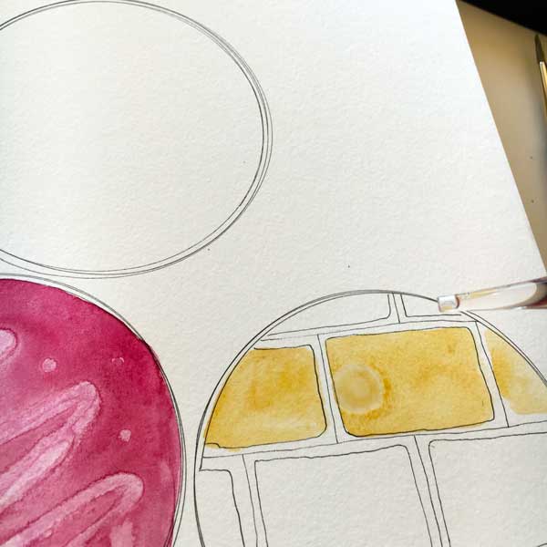 WATERCOLOR SPECIAL EFFECTS: ALCOHOL AND WATERCOLOR — Pam Ash Designs