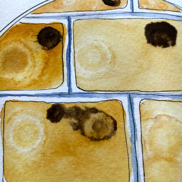 WATERCOLOR SPECIAL EFFECTS: ALCOHOL AND WATERCOLOR — Pam Ash Designs