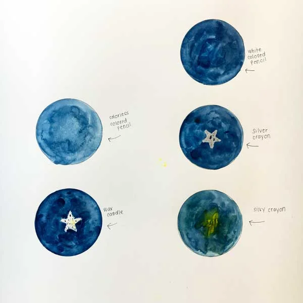 WATERCOLOR SPECIAL EFFECTS: WAX RESIST — Pam Ash Designs