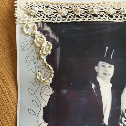EMBROIDERY ON PHOTOS: TURN YOUR OLD PHOTOS INTO WORKS OF ART! — Pam Ash ...