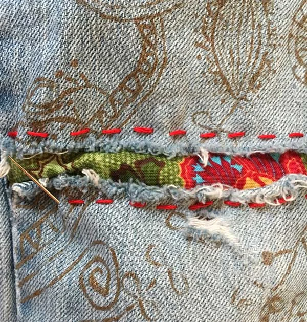 HOW TO REPAIR YOUR FAVORITE JEANS. — Pam Ash Designs