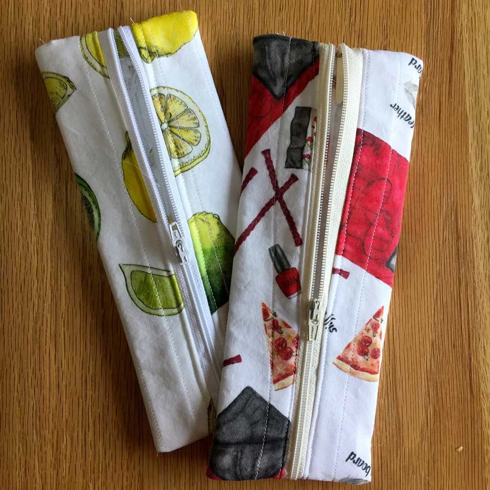 QUILTED ZIPPER POUCH — Pam Ash Designs