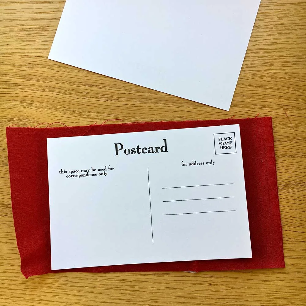 FABRIC POSTCARDS — Pam Ash Designs