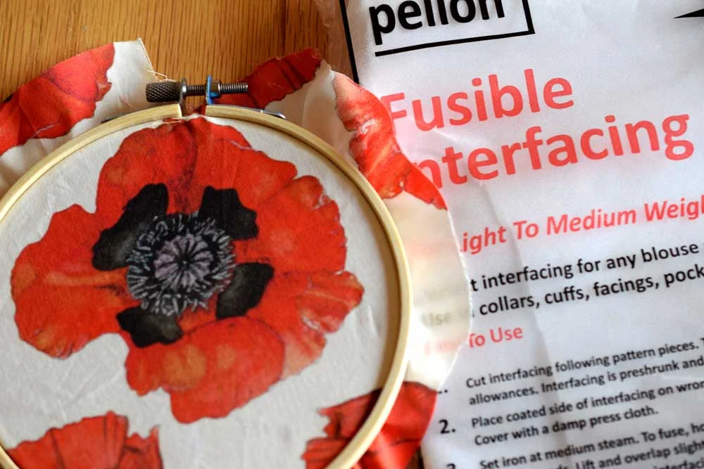 HOW TO TURN SCRAP FABRIC INTO A CUTE PIECE OF WALL ART USING EMBROIDERY ...