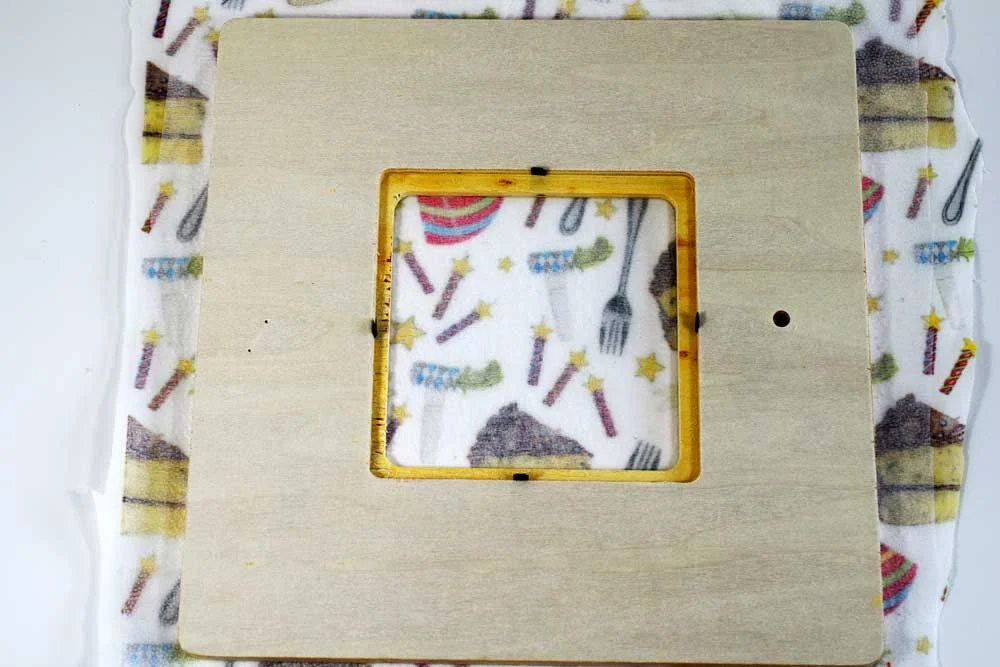 FABRIC COVERED PICTURE FRAME — Pam Ash Designs