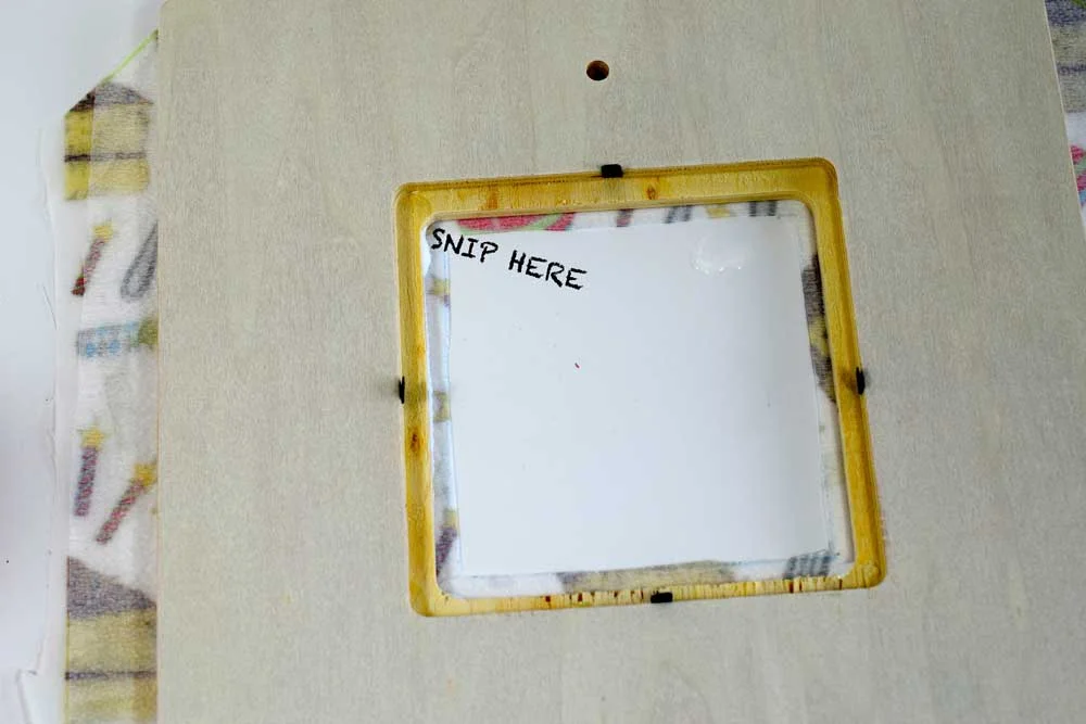 FABRIC COVERED PICTURE FRAME — Pam Ash Designs