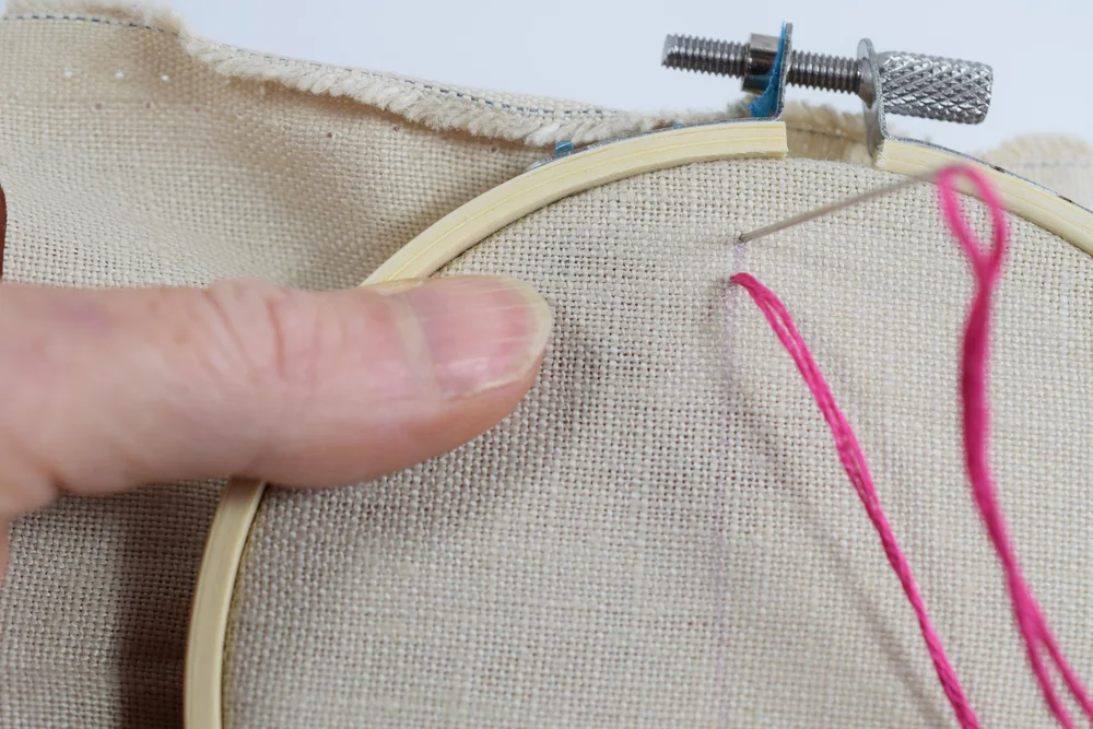HOW TO MAKE A BACKSTITCH: CREATE YOUR OWN MONOGRAM! — Pam Ash Designs