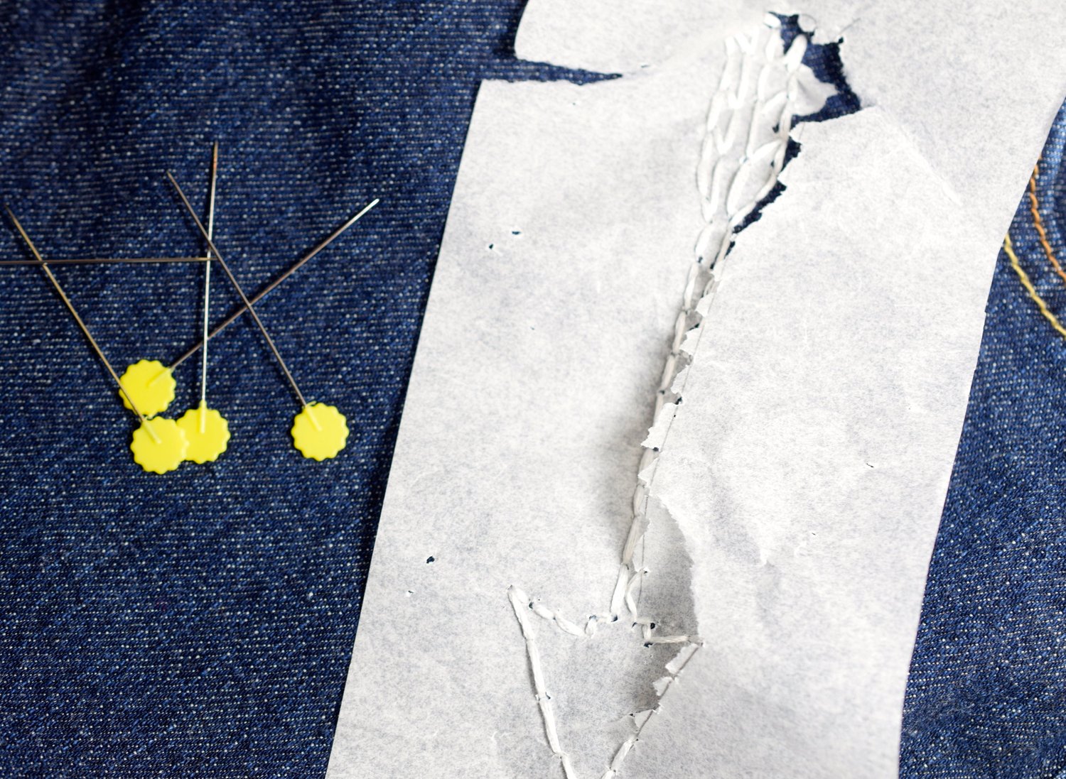 HOW TO TRANSFER A PATTERN ONTO DARK FABRIC: TWO SIMPLE CHEATS! — Pam ...
