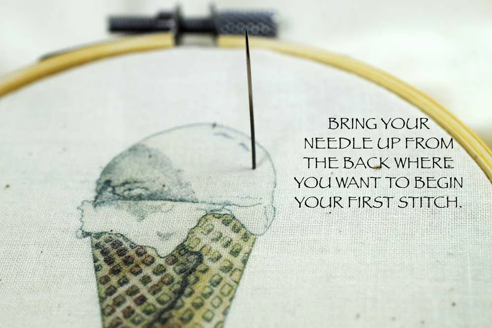 HOW TO MAKE THE SEED STITCH FOR HAND EMBROIDERY — Pam Ash Designs