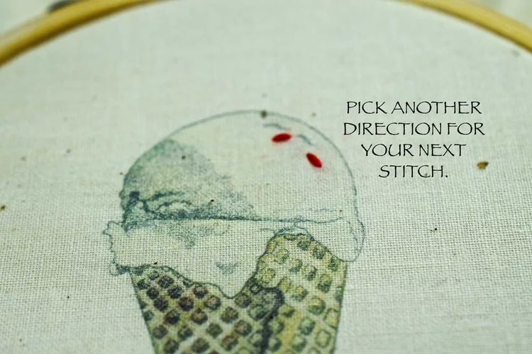 HOW TO MAKE THE SEED STITCH FOR HAND EMBROIDERY — Pam Ash Designs