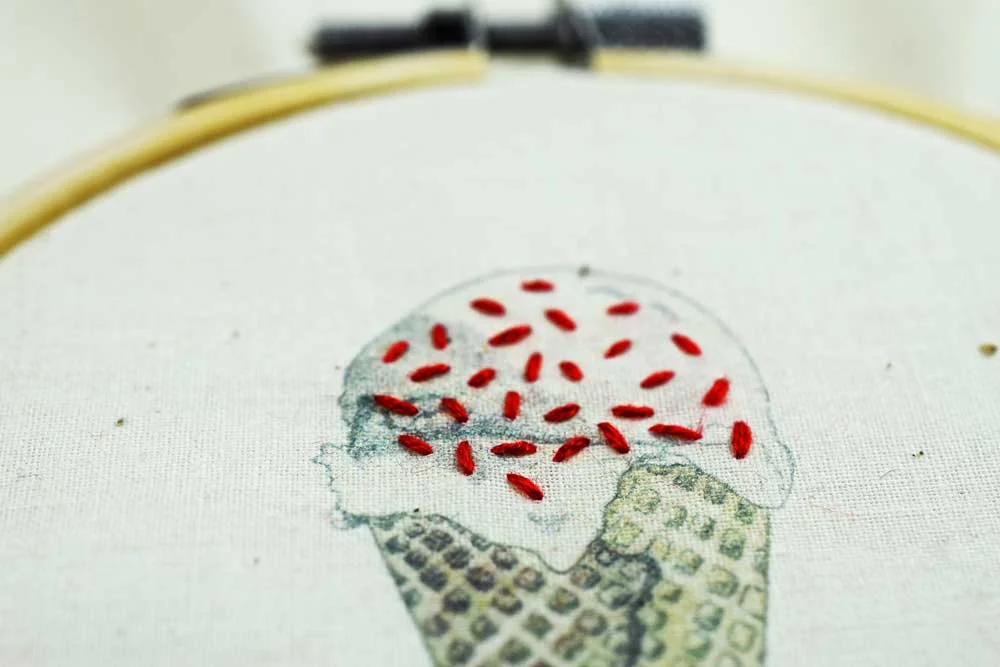 HOW TO MAKE THE SEED STITCH FOR HAND EMBROIDERY — Pam Ash Designs