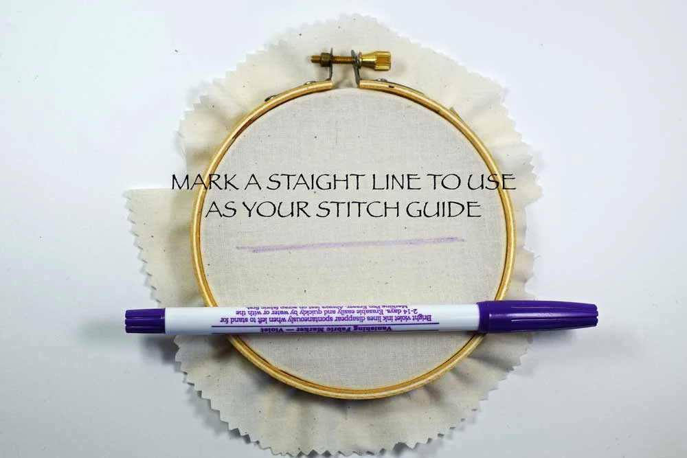 HOW TO MAKE THE SPLIT STITCH : AN EASY AND USEFUL BEGINNER STITCH — Pam ...
