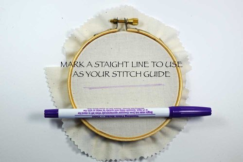 HOW TO MAKE THE SPLIT STITCH : AN EASY AND USEFUL BEGINNER STITCH — Pam ...