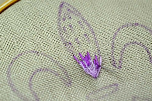 THE LONG AND SHORT STITCH SHADING — Pam Ash Designs