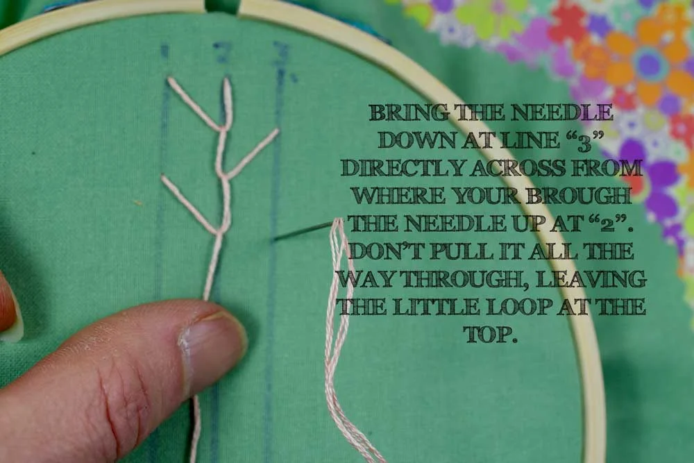 HOW TO MAKE THE FEATHER STITCH — Pam Ash Designs