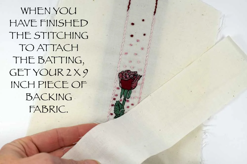 HOW TO MAKE AN EMBROIDERED WRIST CUFF — Pam Ash Designs