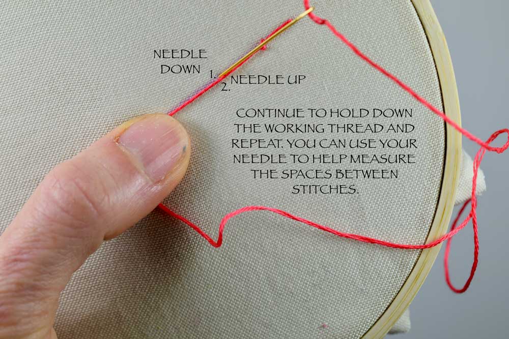 HOW TO MAKE THE CORAL STITCH — Pam Ash Designs