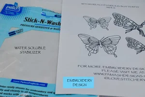 EMBROIDERING ON A SCREEN — Pam Ash Designs