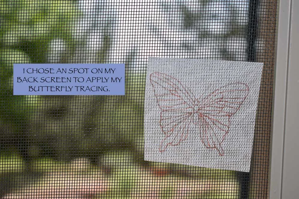 EMBROIDERING ON A SCREEN — Pam Ash Designs