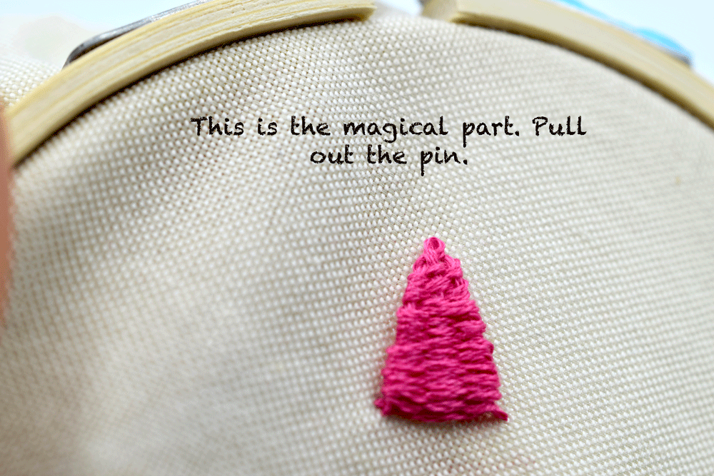 THE WOVEN PICOT STITCH — Pam Ash Designs