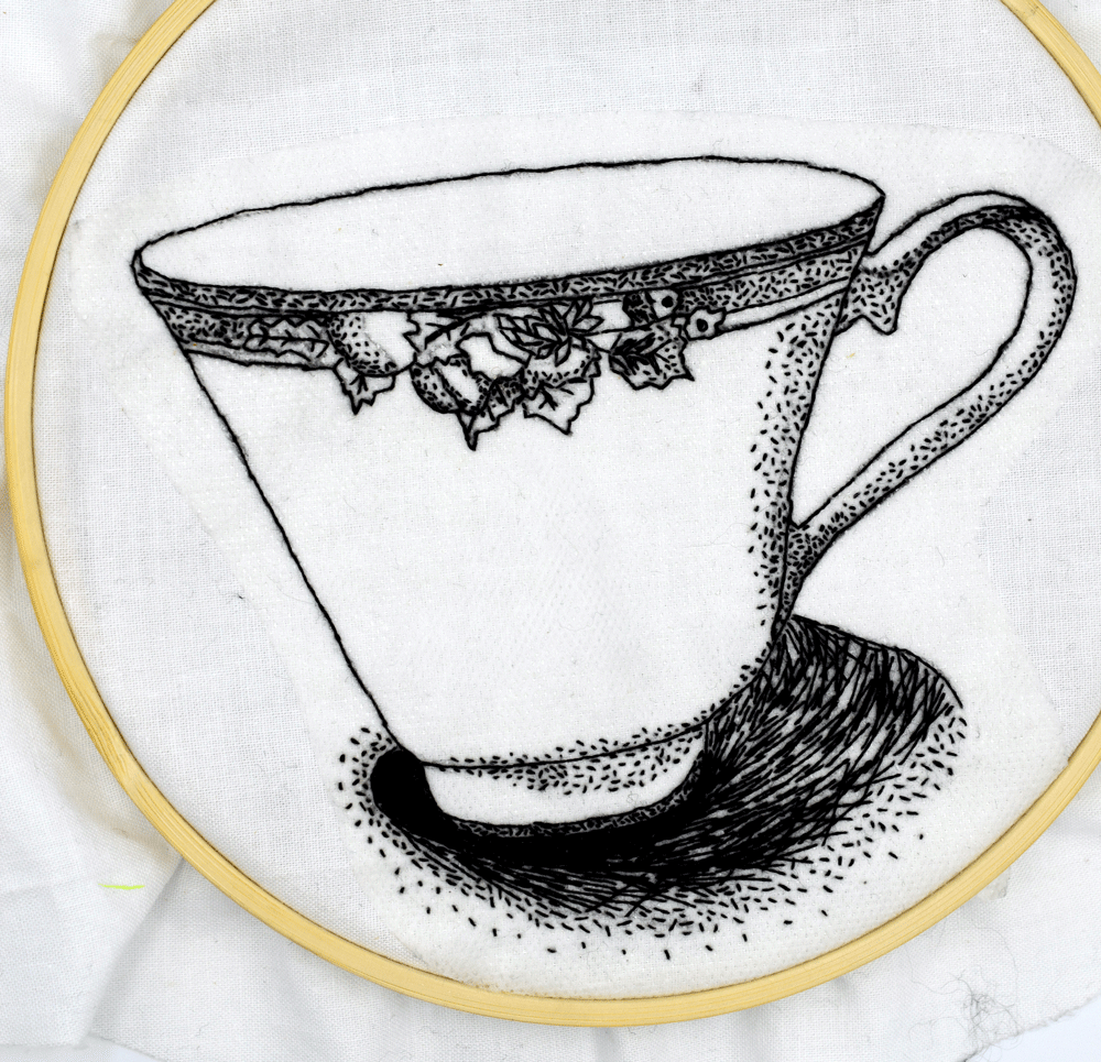EMBROIDERED STIPPLING — Pam Ash Designs