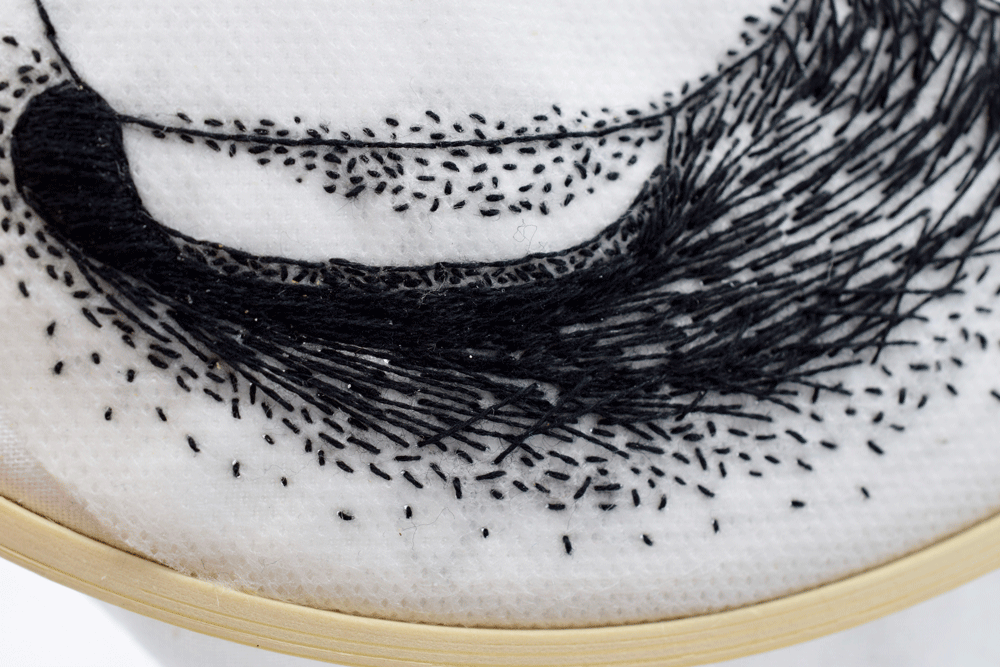 EMBROIDERED STIPPLING — Pam Ash Designs