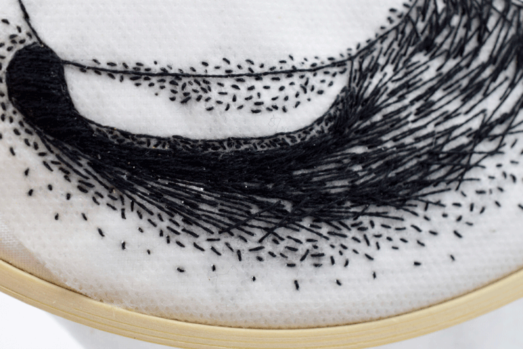 EMBROIDERED STIPPLING — Pam Ash Designs