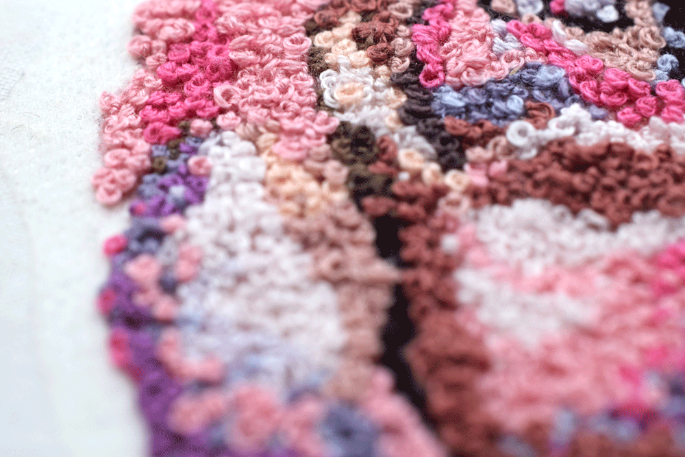 EMBROIDERED POINTILLISM — Pam Ash Designs