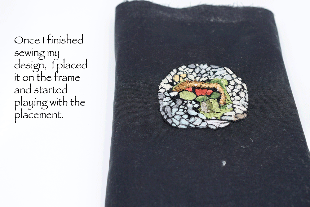 HANGING EMBROIDERY ON A CANVAS FRAME. — Pam Ash Designs