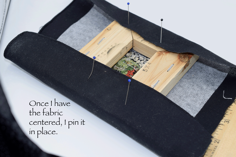 HANGING EMBROIDERY ON A CANVAS FRAME. — Pam Ash Designs