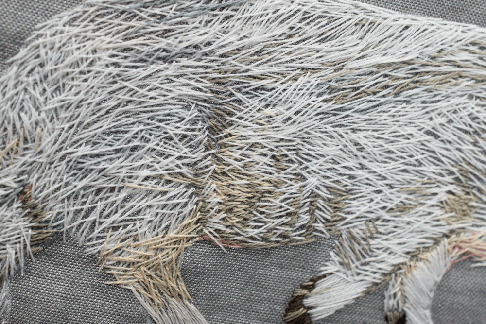 TIPS ON HOW TO EMBROIDER ANIMAL FUR — Pam Ash Designs