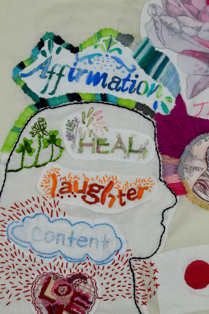 EMBROIDERED VISION BOARD — Pam Ash Designs