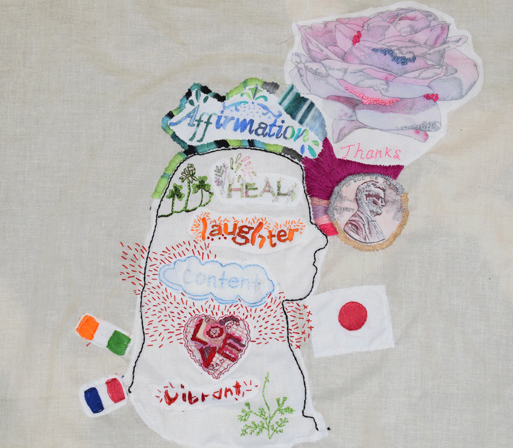 EMBROIDERED VISION BOARD — Pam Ash Designs