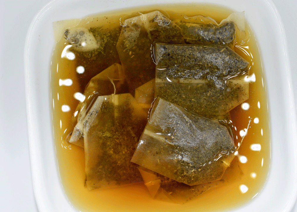 TEA STAINING FABRIC — Pam Ash Designs