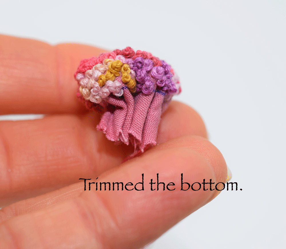 STUMPWORK PART TWO: A BALL OF FLOWERS AND LEAVES — Pam Ash Designs