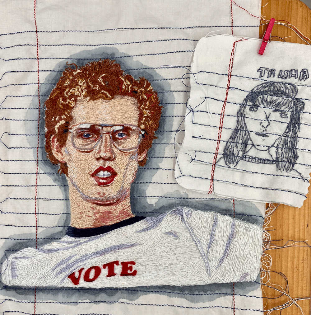 A LIGHTHEARTED PORTRAIT: NAPOLEON DYNAMITE — Pam Ash Designs