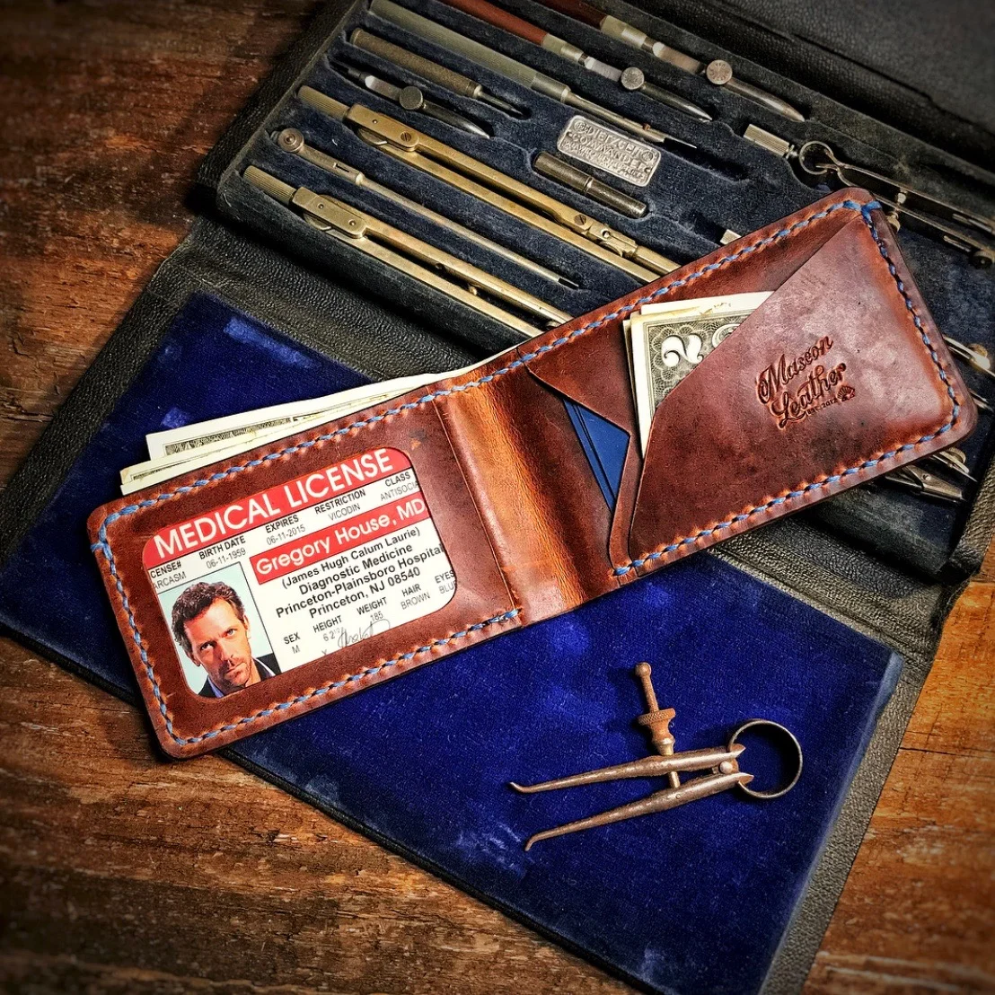 Mason Wallet — Mascon Leather