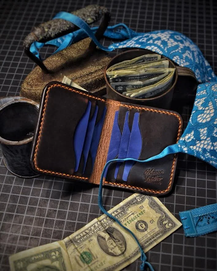 Tiny Tim Wallet — Mascon Leather