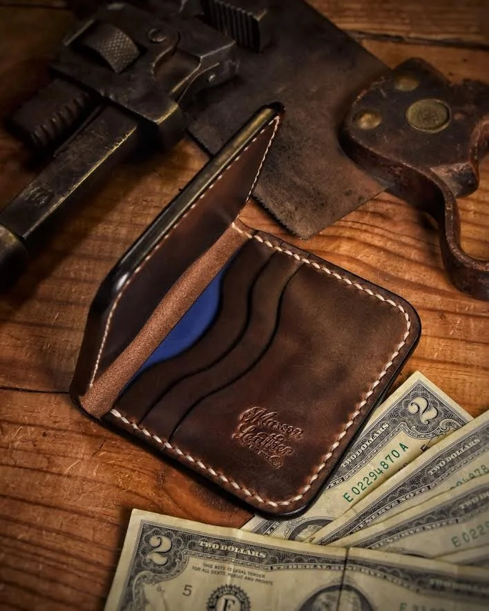 Tiny Tim Wallet — Mascon Leather