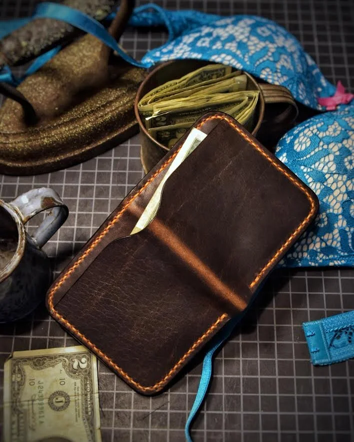Tiny Tim Wallet — Mascon Leather