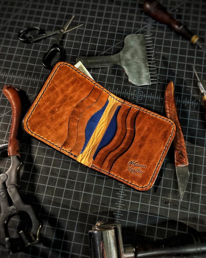 Tiny Tim Wallet — Mascon Leather